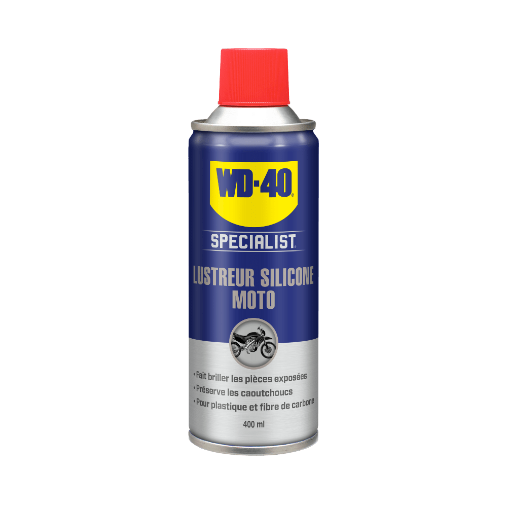 Le Lustreur Silicone Moto WD-40 SPECIALIST fait briller votre moto!